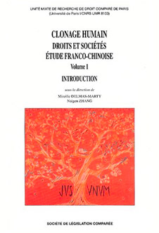 Le clonage humain. Droits et sociétés. Étude franco-chinoise – 3 vol ...